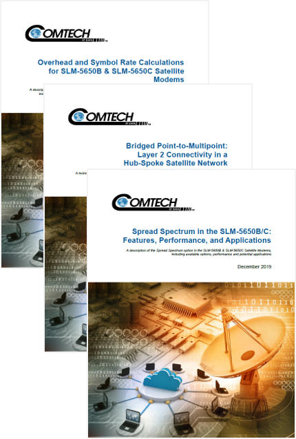 3 New White Papers | Comtech EF DataComtech EF Data