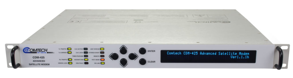 CDM-425 Front Panel | Comtech EF DataComtech EF Data