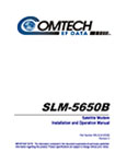 Satellite Modems Documentation - Comtech EF Data | Comtech EF Data