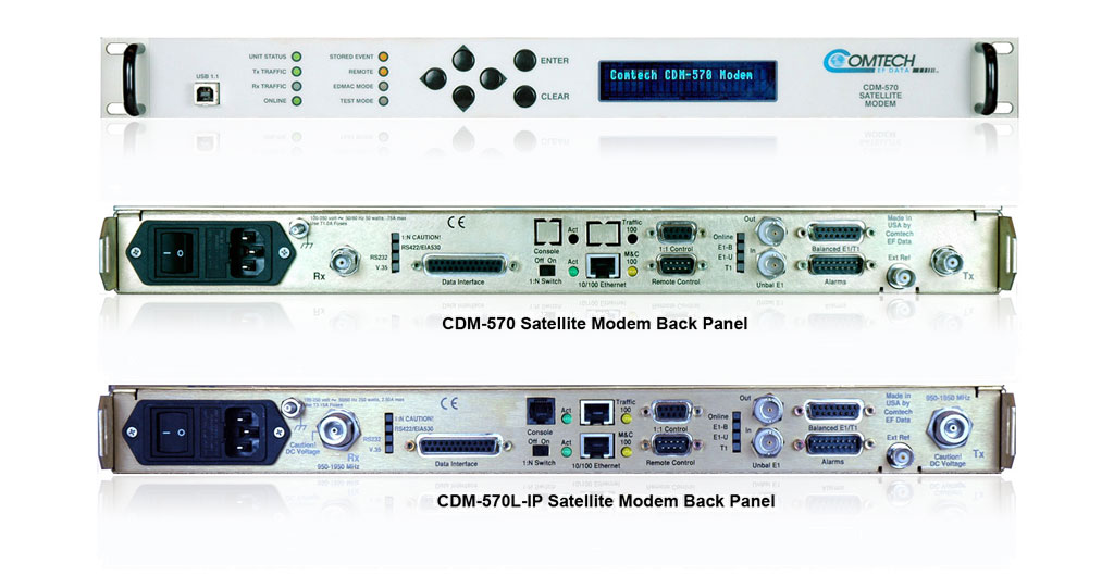 CDM-570/L, CDM-570/L-IP & CDM-570/L-IPEN – Satellite Modems | Comtech ...